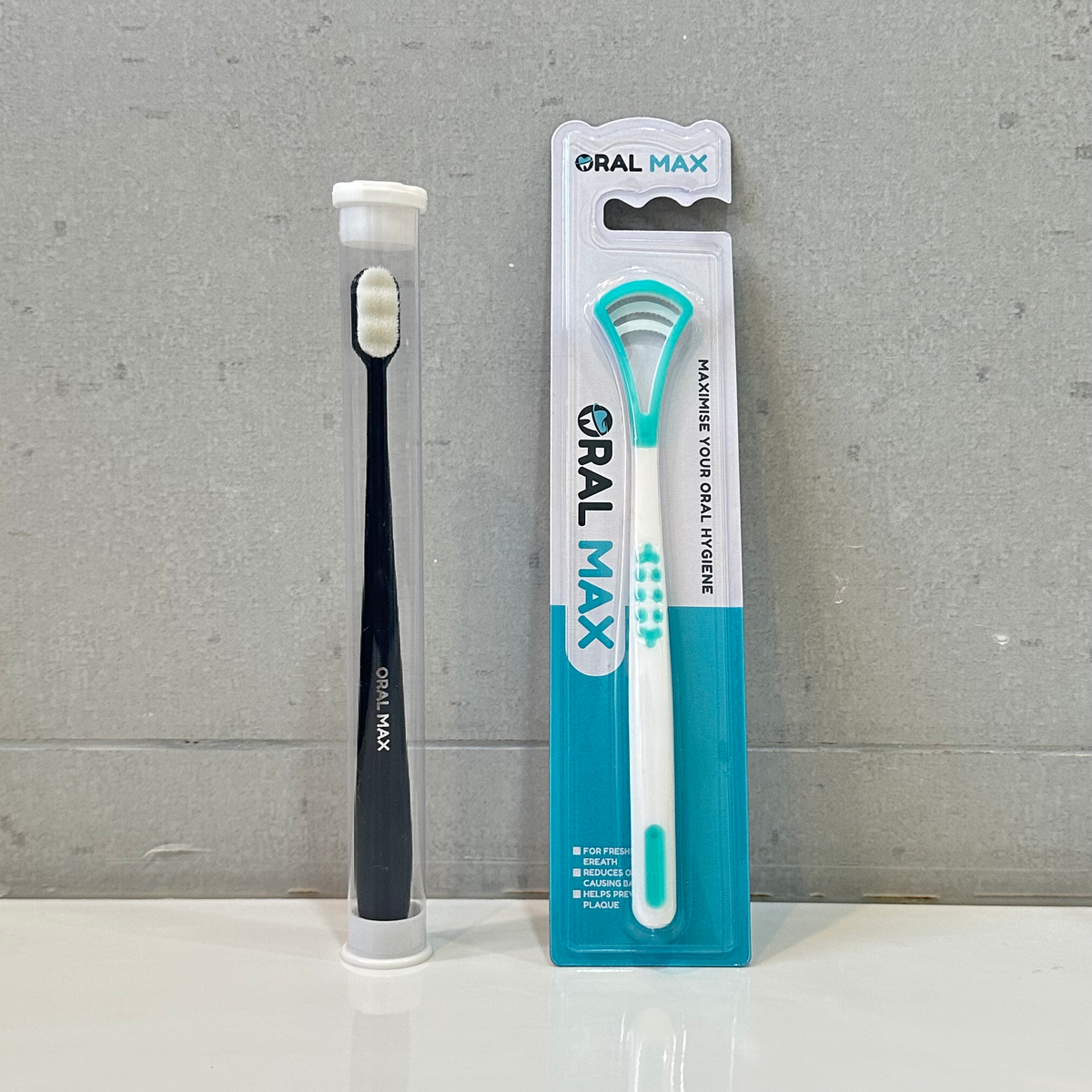 ORAL MAX - Nano Toothbrush & Tongue Cleaner Bundle – oral max