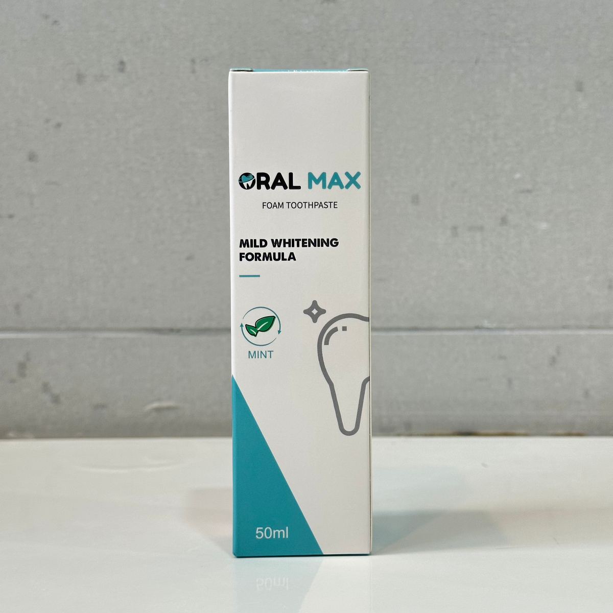 ORAL MAX - Mild Whitening Foam Toothpaste – oral max
