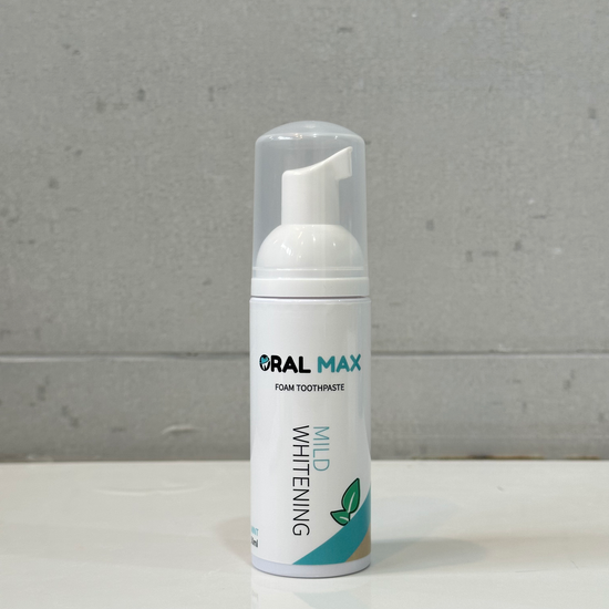 ORAL MAX - Mild Whitening Foam Toothpaste – oral max